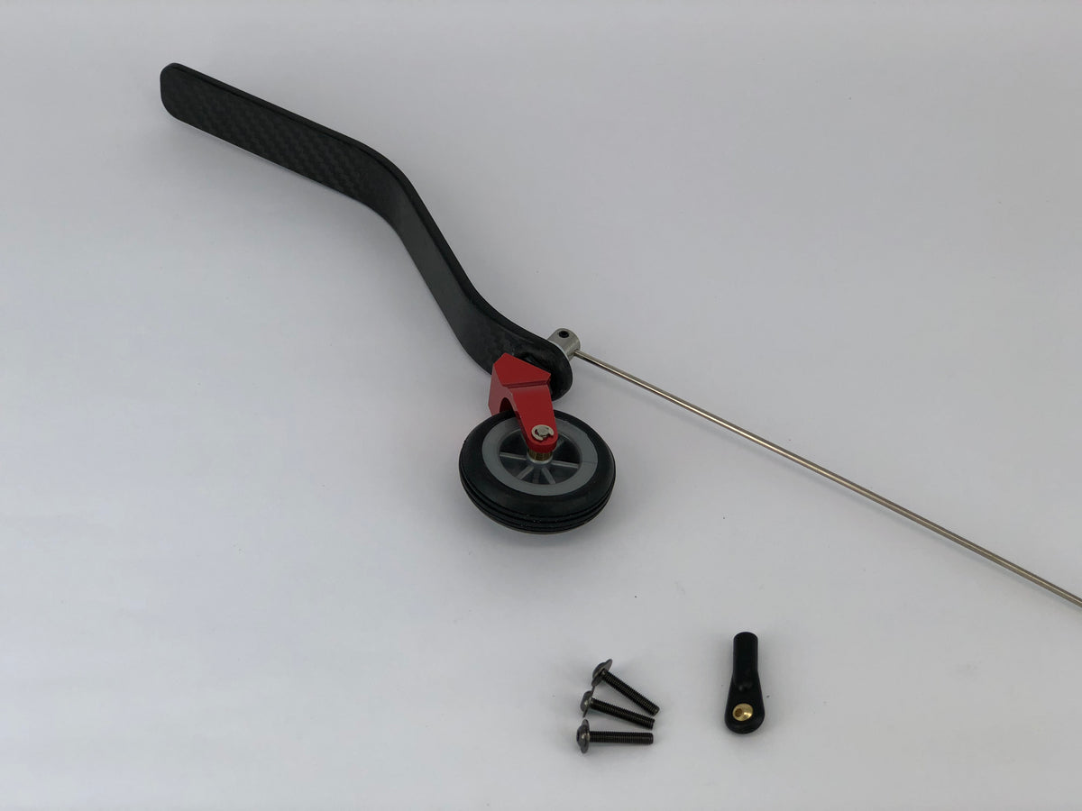 Tail Wheel Assembly V2 150-220CC | CFK Heckfahrwerk — RC Diesel